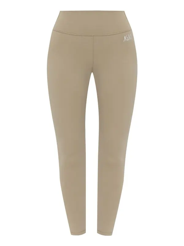 SPORTY & RICH Sr Runner Training Leggings - Beige