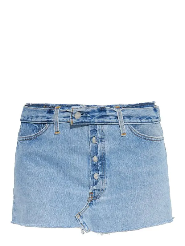 RE/DONE X Levi’s Denim Skirt - Blue