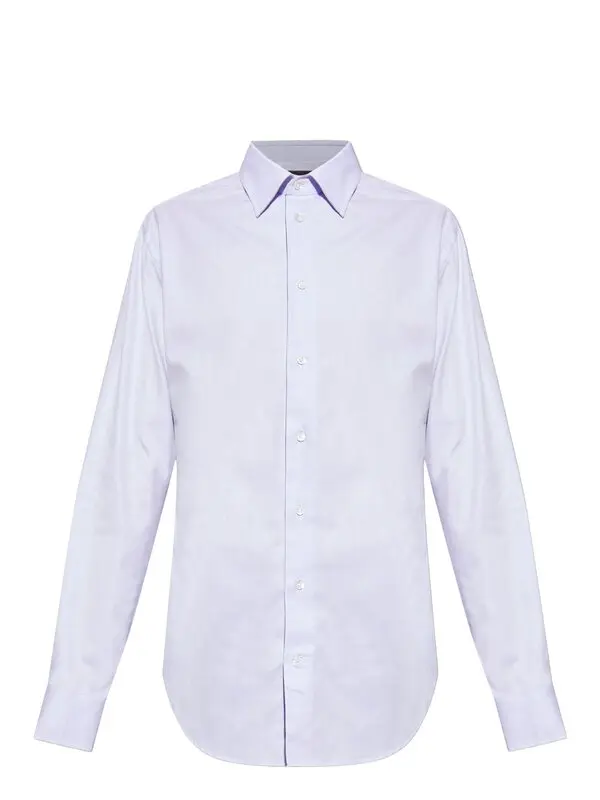 Emporio Armani Classic Shirt - Purple