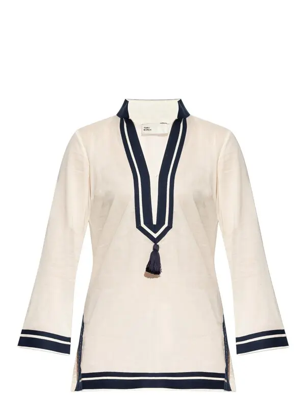 Tory Burch Beach Tunic - Cream