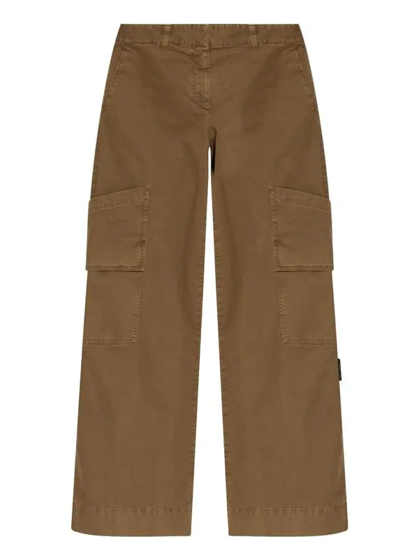 Off-White Cargo Trousers - Brown