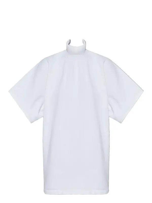 Alaïa Top With Structured Collar - White