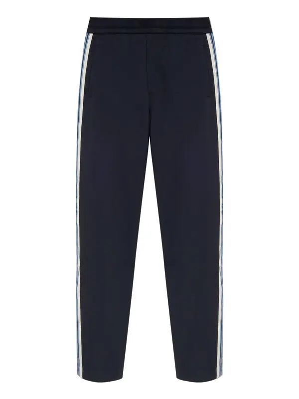 Emporio Armani Trousers From The `sustainability` Collection - Black