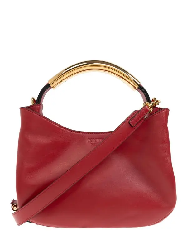 Moschino Leather Handbag - Red
