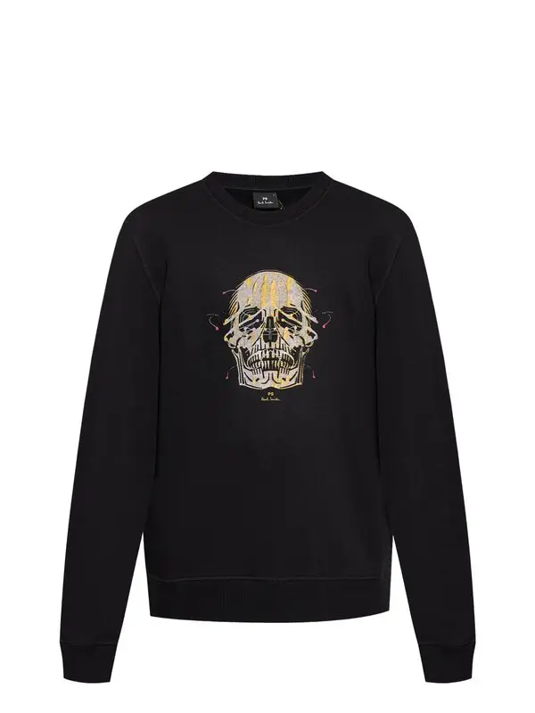 Paul Smith Colorful Print Sweatshirt - Black