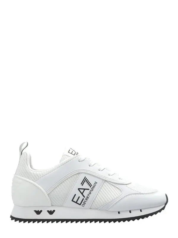 Emporio Armani Logo Sports Shoes - White