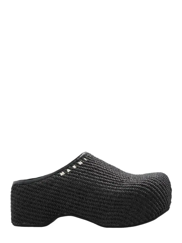 Marni Platform Flip-flops - Black