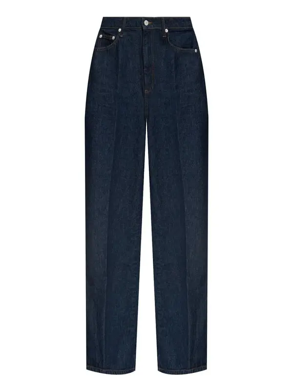 Officine Générale Romy Wide-leg Jeans - Navy Blue