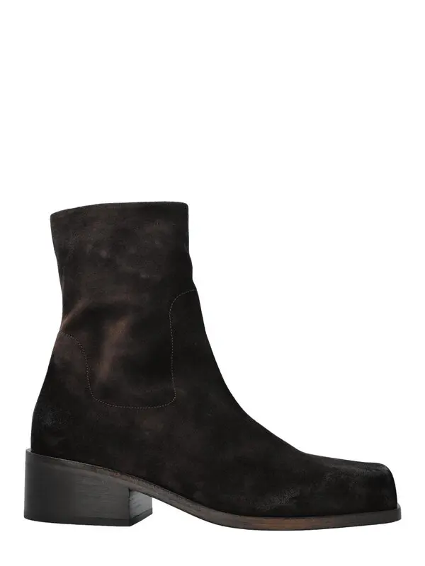 Marsèll Suede Ankle Boots - Brown
