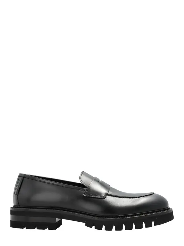FERRAGAMO Aukland Loafers - Black