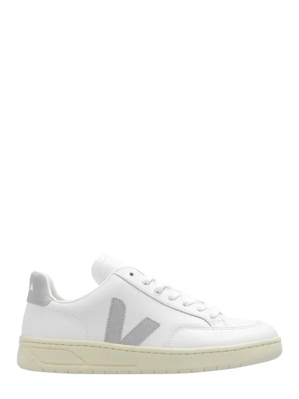 VEJA V-12 Leather Sneakers - White