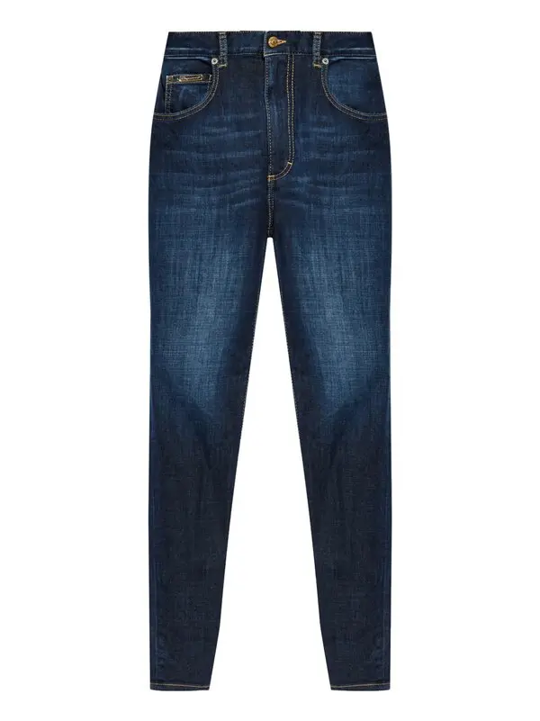 Dsquared2 High-waist Twiggy Jeans - Navy Blue