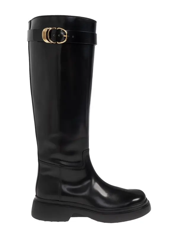 TOD’S Leather Boots - Black