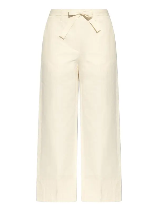A.p.c. Tie-waist Trousers - Cream