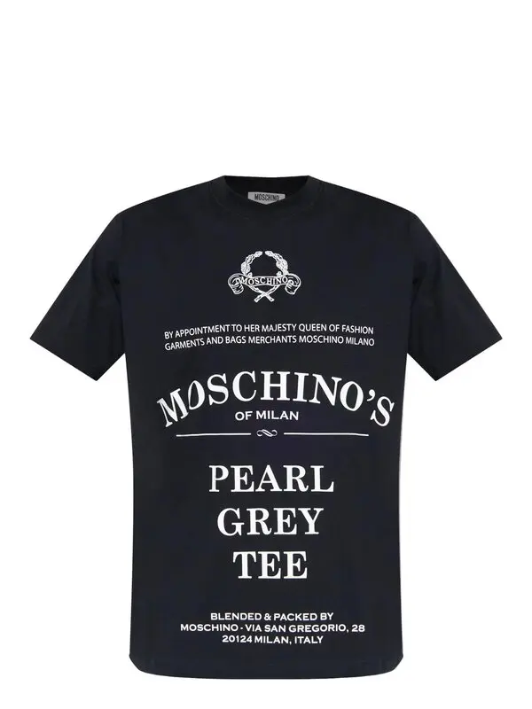 Moschino T-shirt With Print - Black