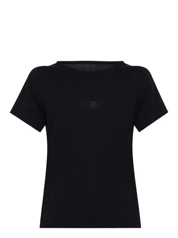 MAISON MARGIELA Logo Top - Black