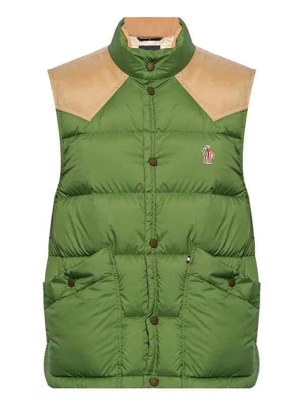 Moncler Day-namic 'veny' Quilted Down Jacket - Green