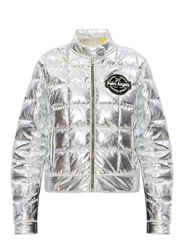Moncler 8 Palm Angels Quilted Down Jacket - Silver