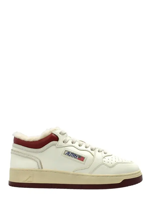 AUTRY Med-way Mid Sneakers - Cream