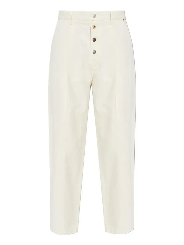 Moschino Logo Jeans - Cream