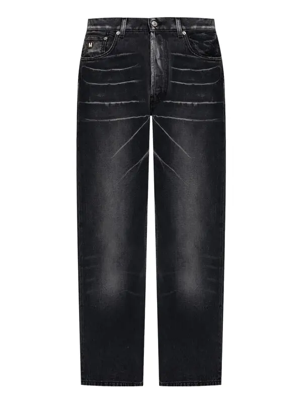 Moschino Straight-leg Jeans - Black