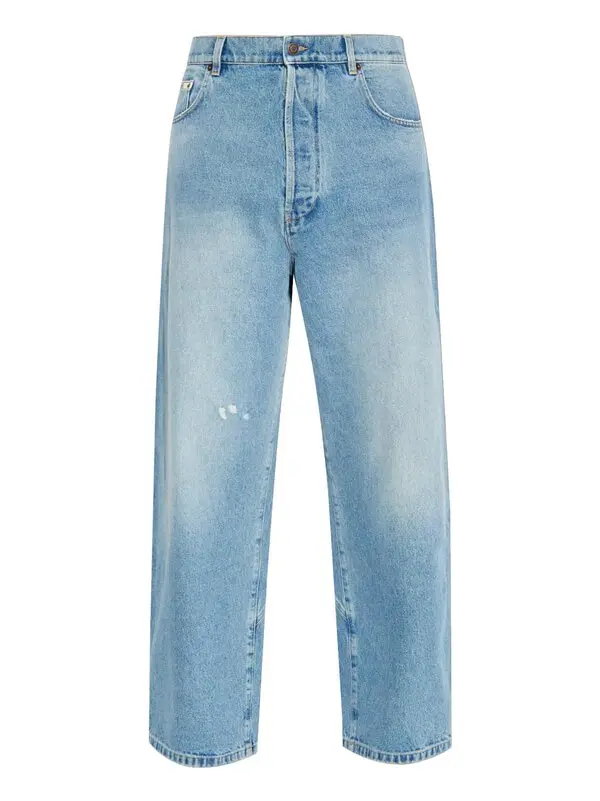 Moschino Logo Jeans - Blue