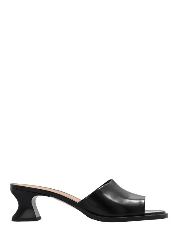 Bottega Veneta Cha-cha’ Heeled Mules - Black