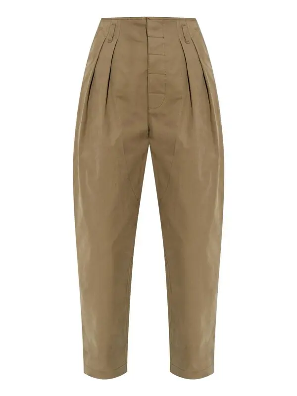Moschino Pleated Trousers - Green