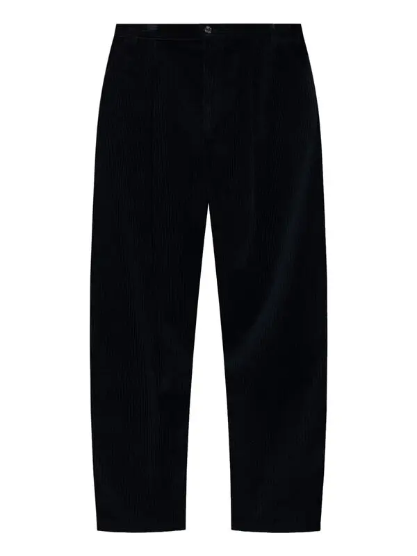 Moschino Corduroy Trousers - Navy Blue