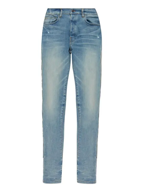 Amiri Logo Jeans - Blue