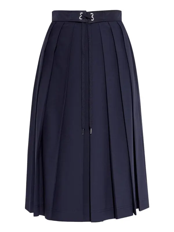 Moncler Pleated Skirt - Navy Blue
