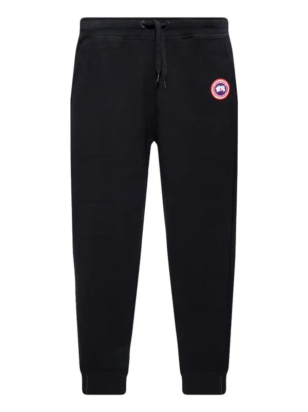 Canada Goose Sweatpants With Logo - Black