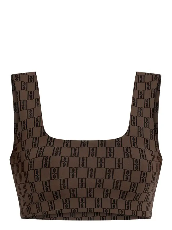 BY MALENE BIRGER Logo Top - Brown