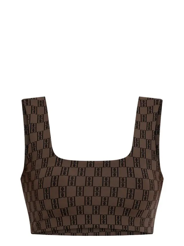 BY MALENE BIRGER Logo Top - Brown