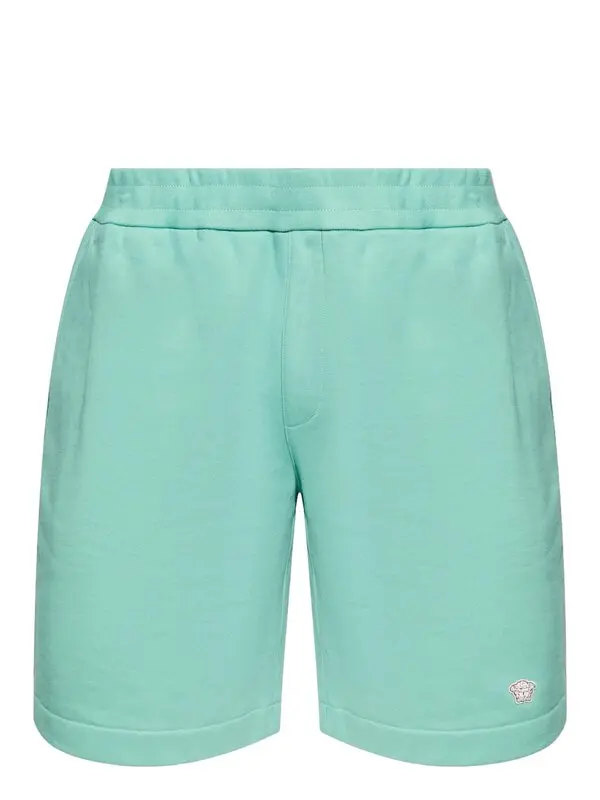 Versace Shorts With Medusa Patch - Green