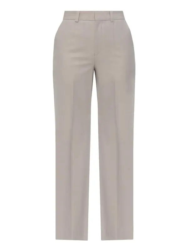 Victoria Beckham Creased Trousers - Grey
