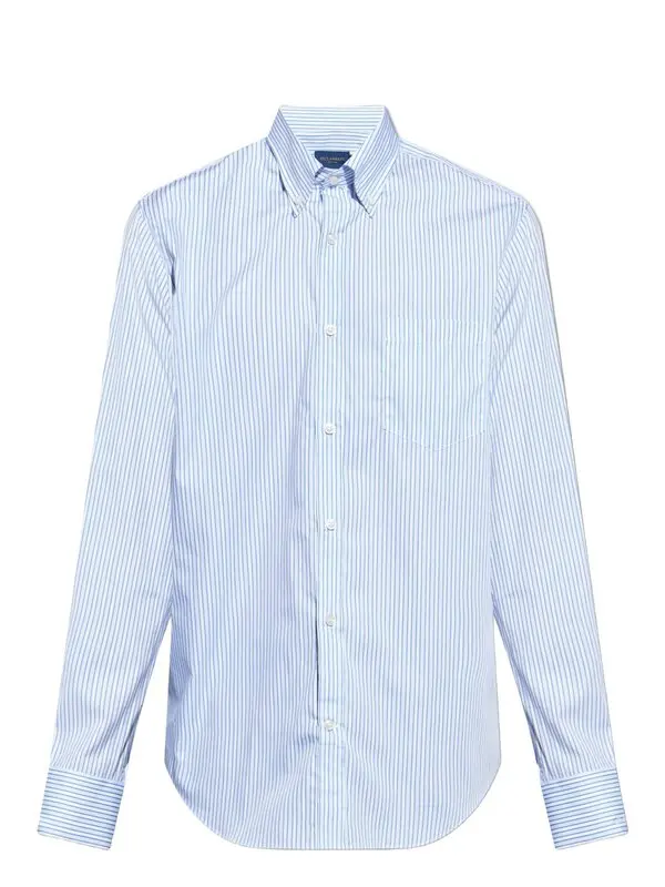 Paul & Shark Shirt With A Striped Pattern - Blue