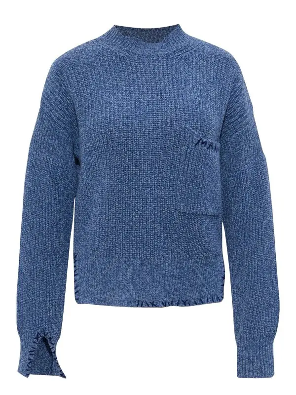 Marni Wool Turtleneck - Blue