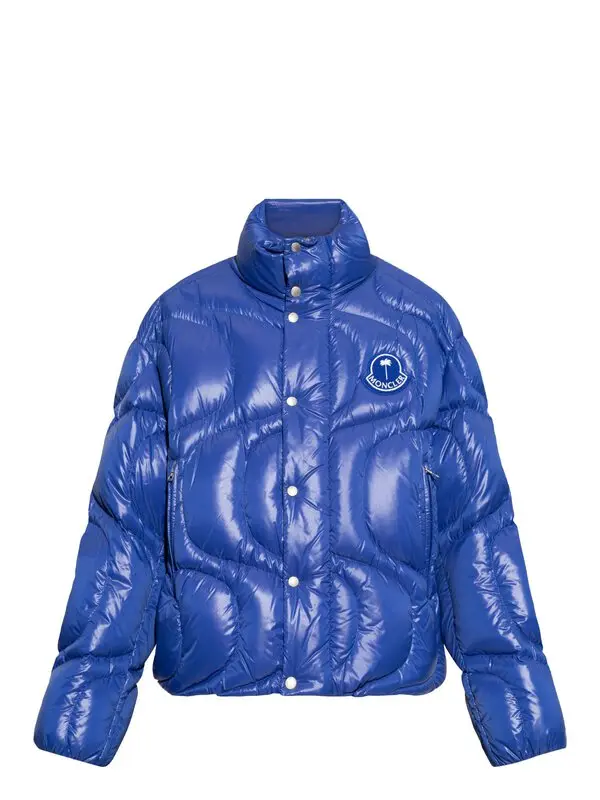Moncler 8 Palm Angels Haunani Quilted Jacket - Blue