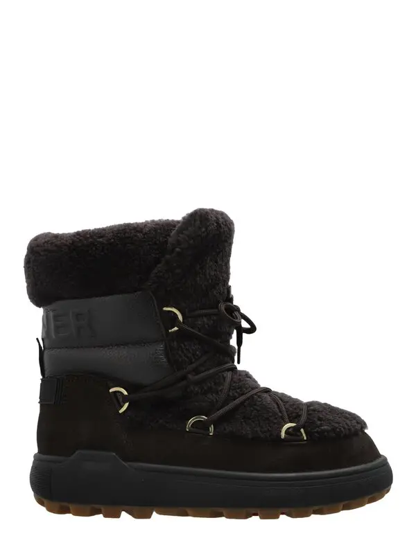 Bogner St. Moritz Snow Boots With Fold-out Spikes - Black