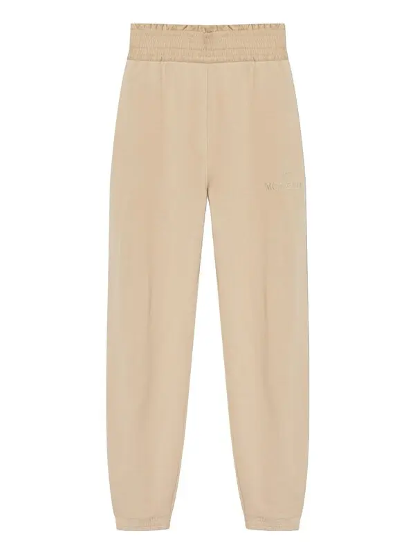 Moncler Logo Trousers - Beige