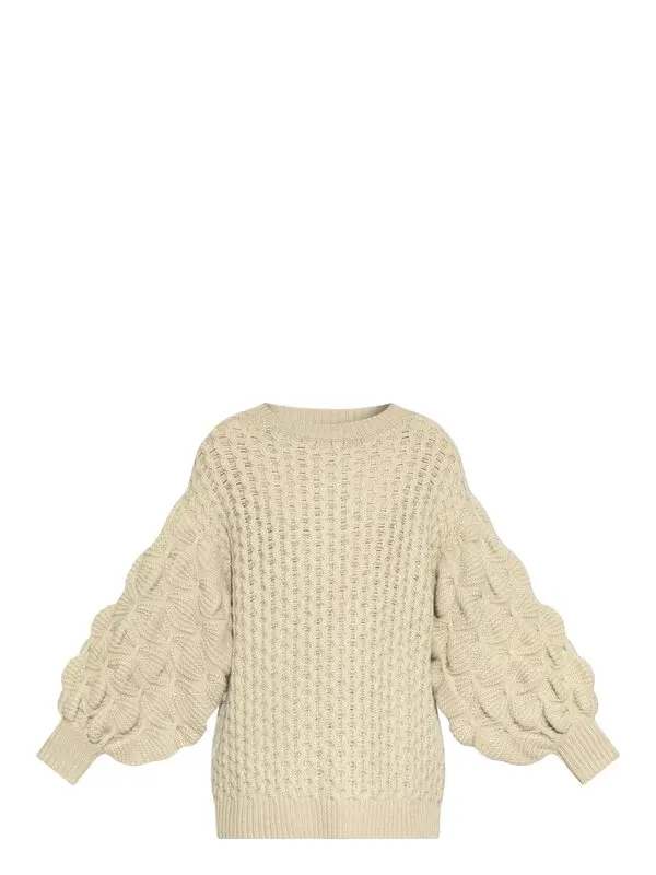 LISA YANG Ane Cashmere Sweater - Cream