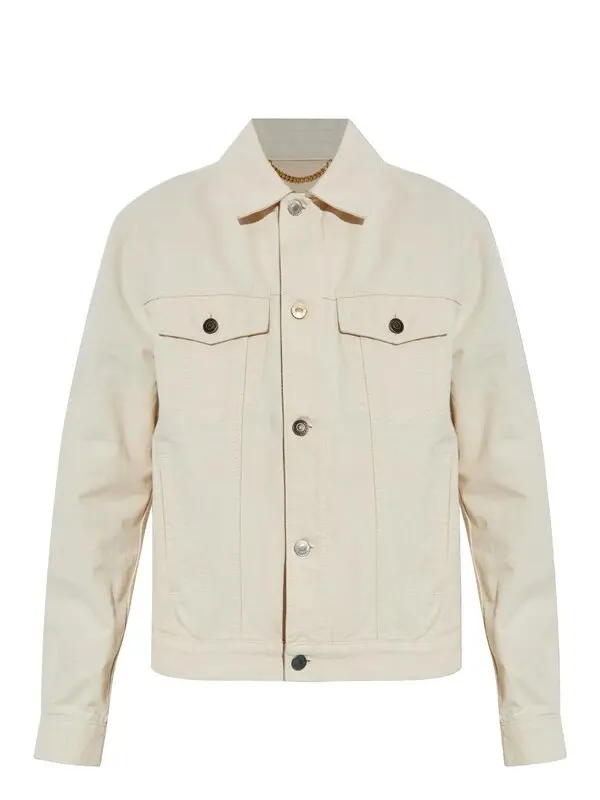 Moschino Denim Trucker Jacket - Cream