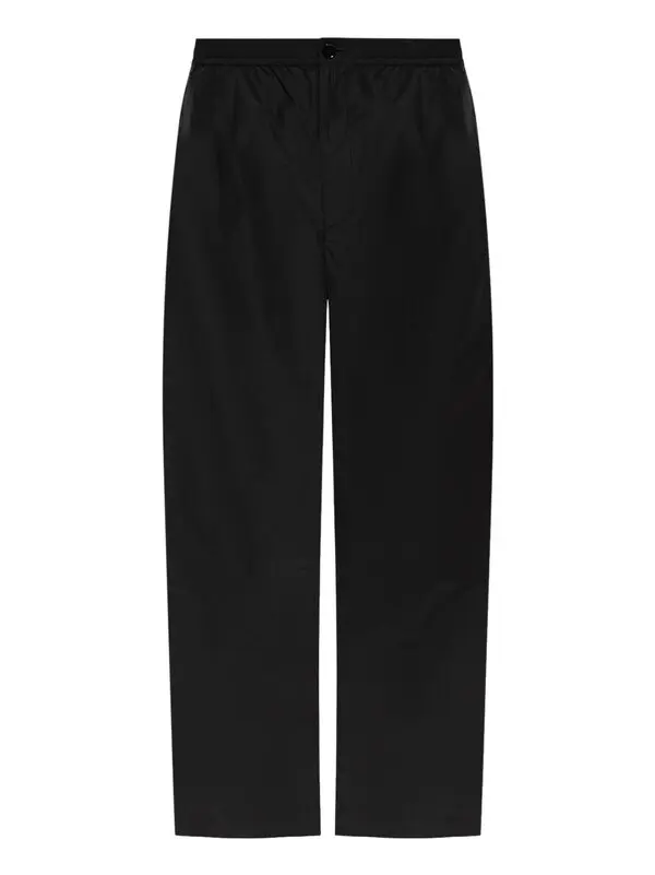 Theory Relaxed Fit Trousers With Pockets - Black