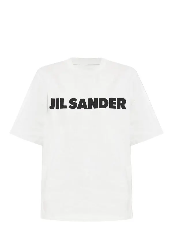 JIL SANDER Logo T-shirt - Grey