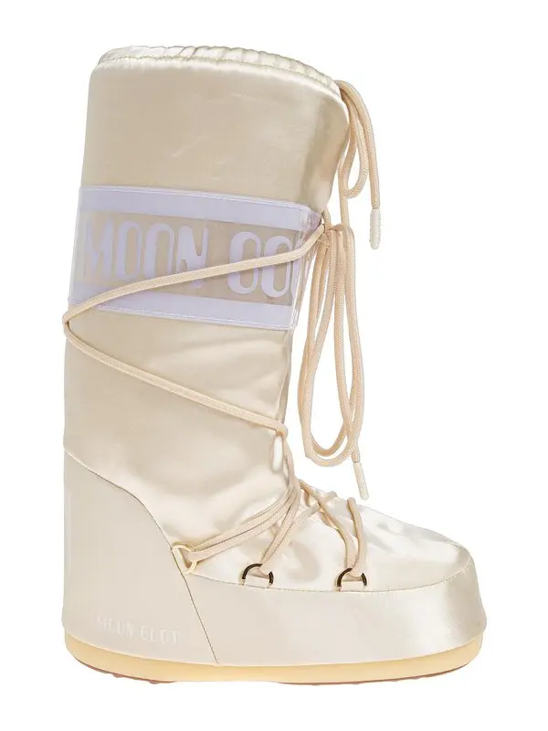 Moon Boot Icon Pearly Snow Boots - Cream