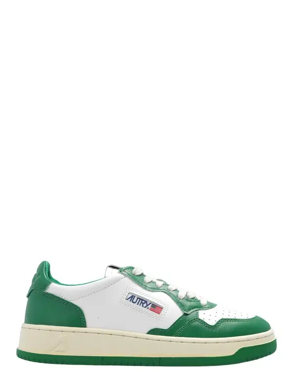AUTRY Leather Sneakers - Green