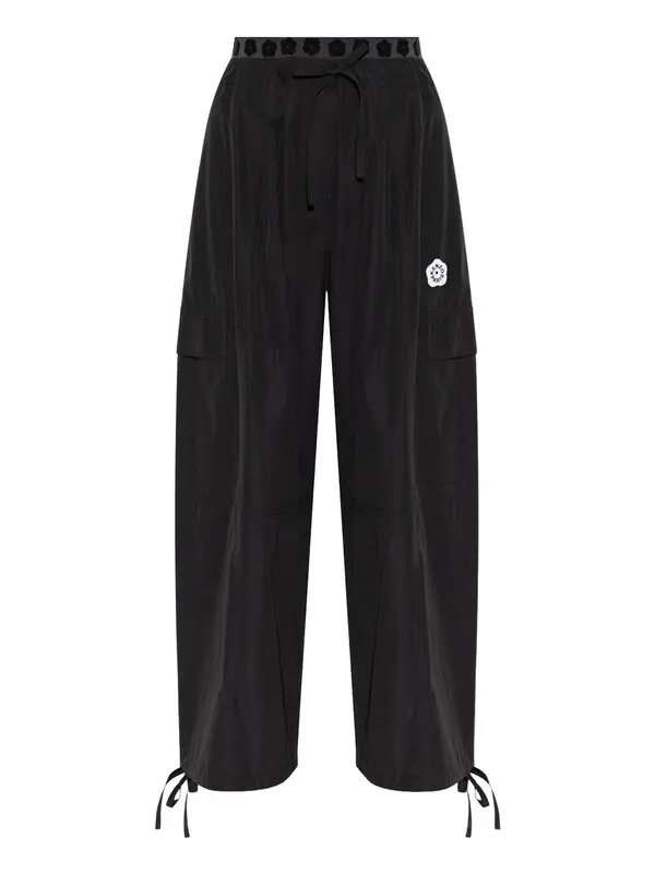 Kenzo Cargo Trousers - Black