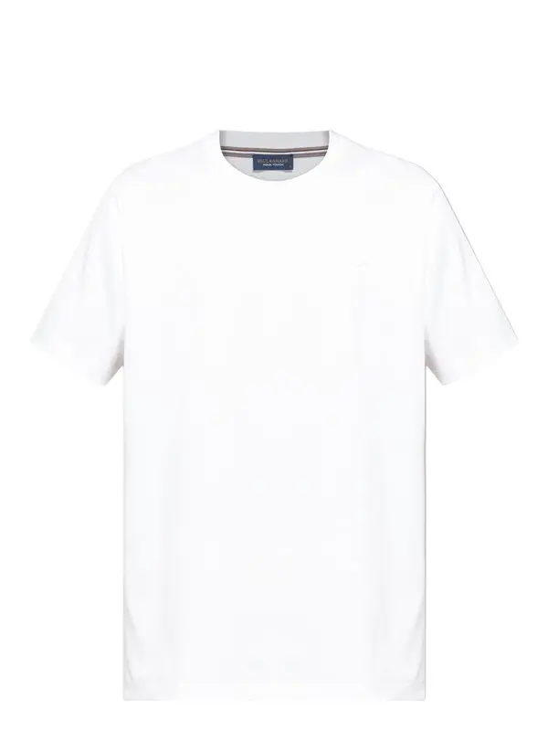 Paul & Shark T-shirt With Embroidered Logo - White