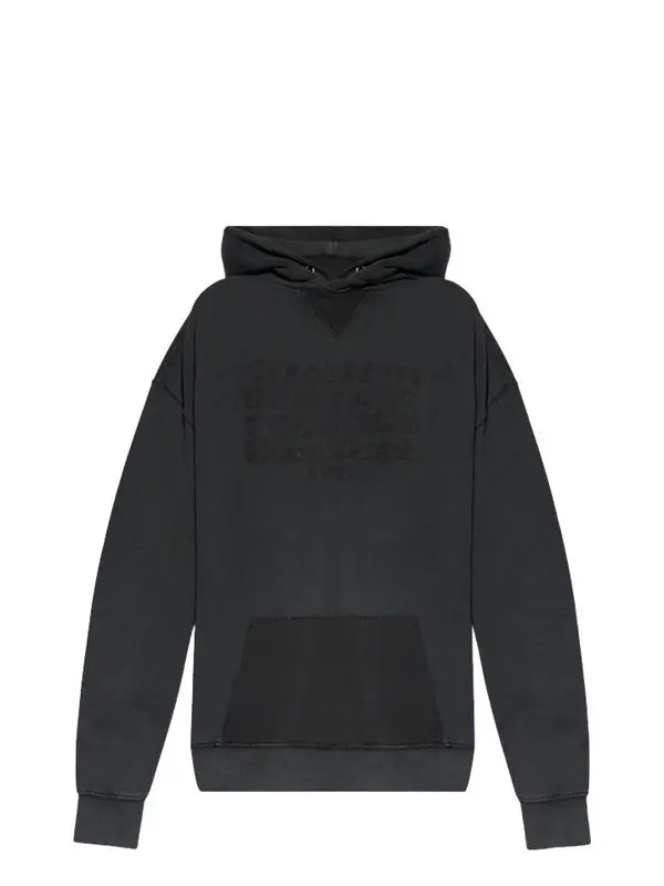 MAISON MARGIELA Logo Hoodie - Grey